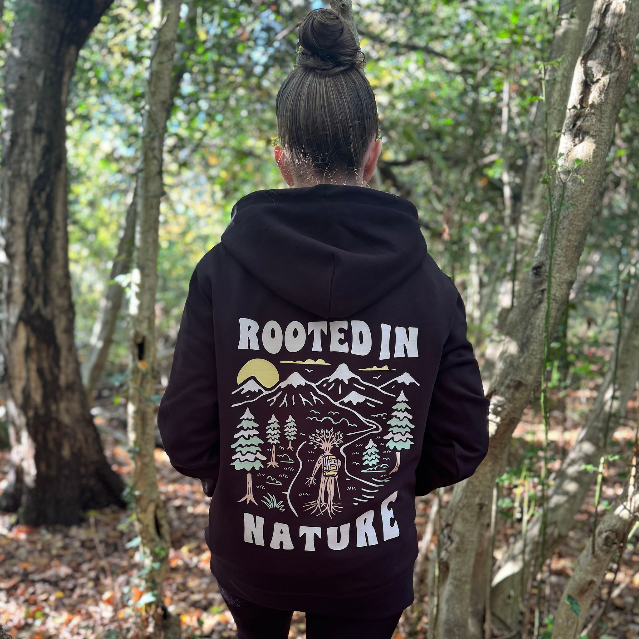 Organic ROOTED IN NATURE Hoodie – GREAT ESCAPE CLOTHING
